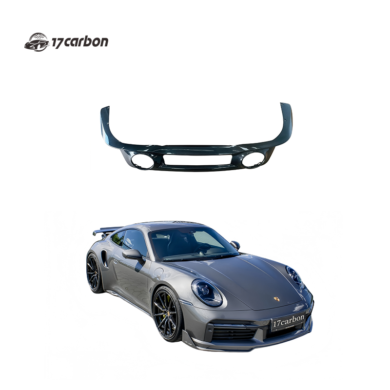 17CARBON » Porsche 992 Turbo S Carbon Fiber Rear Diffuser