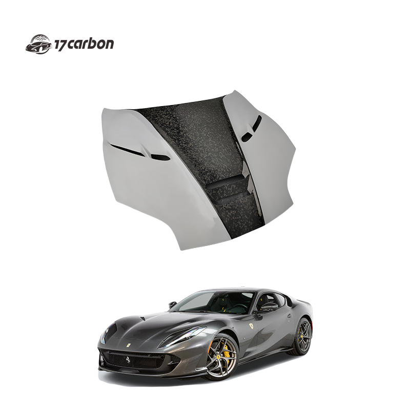 17CARBON » Ferrari 812 MSY Style Carbon Fiber Hood
