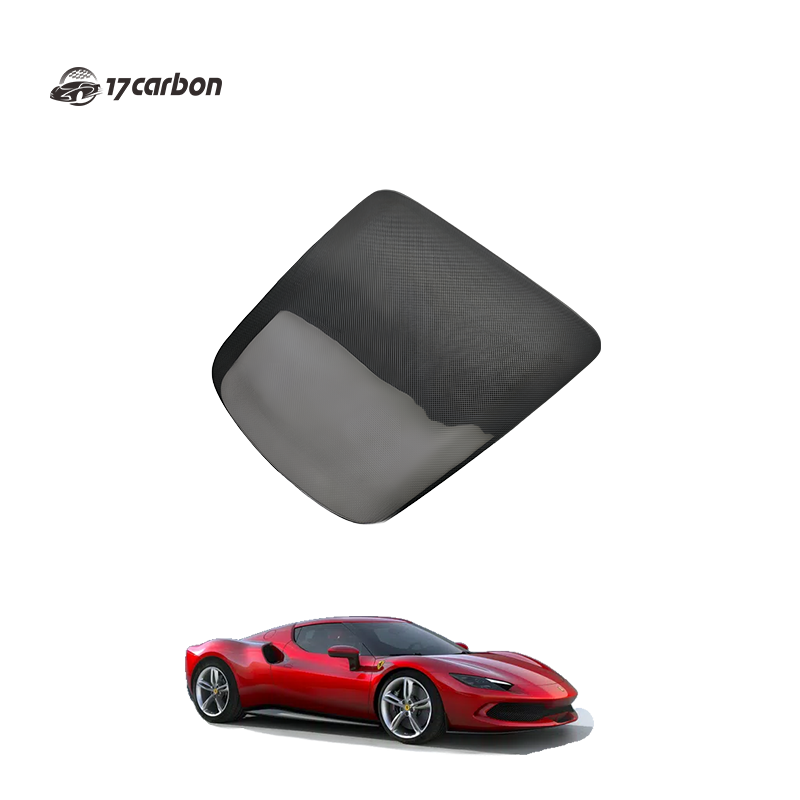 17CARBON » Ferrari 296 OEM Carbon Fiber Engine Cover